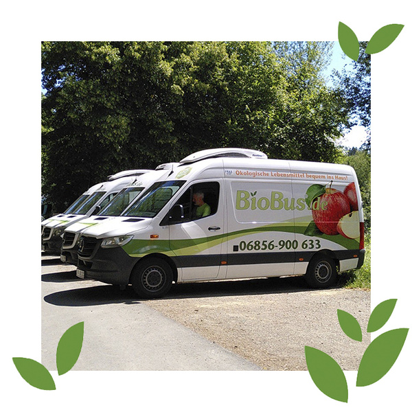 Biobus Lieferdienst bringts nach Hause - Martinshof